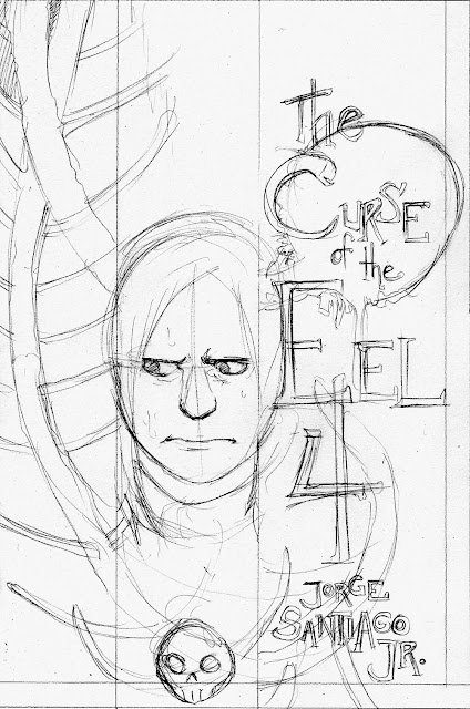 The Comic Art of Jorge Santiago Jr.: Curse of the Eel Ch4 Cover process