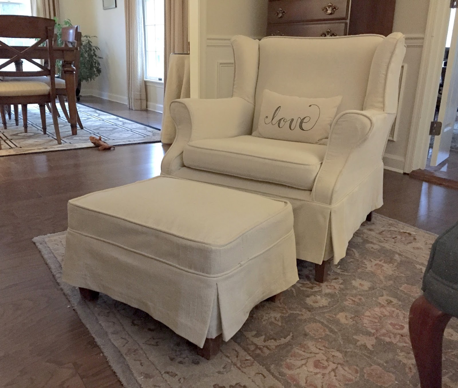 Pam Morris Sews: And Another Drop Cloth Project!