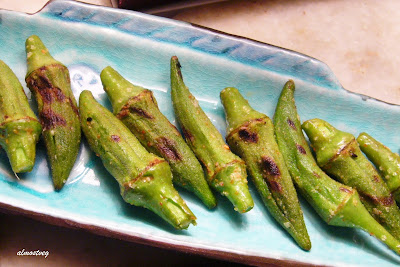 Okra the Japanese way