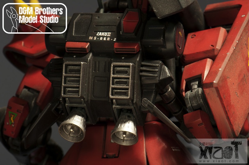 GUNDAM GUY: MG 1/100 06R-2 Zaku II Johnny Ridden Custom - Customized Build