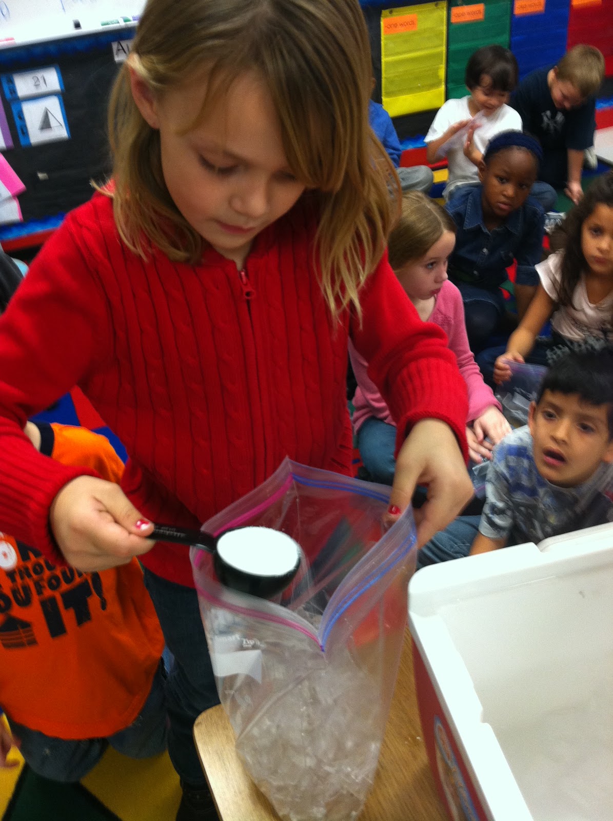 Fun in First Grade!: Making Ice Cream!