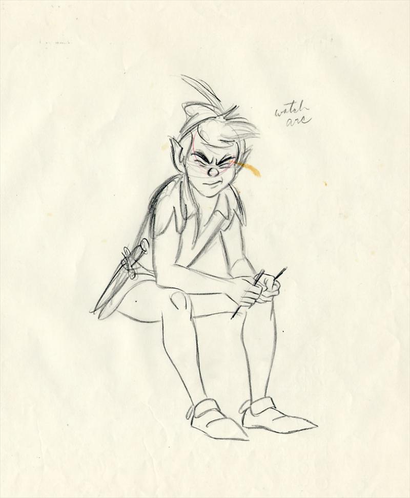 Deja View: Drawings from Peter Pan