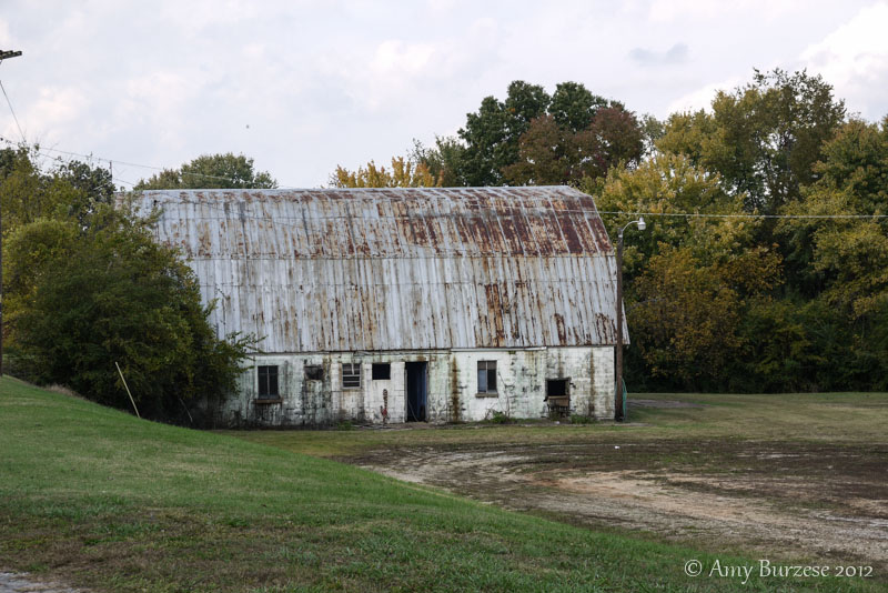 Just Past The Barn: Round Top