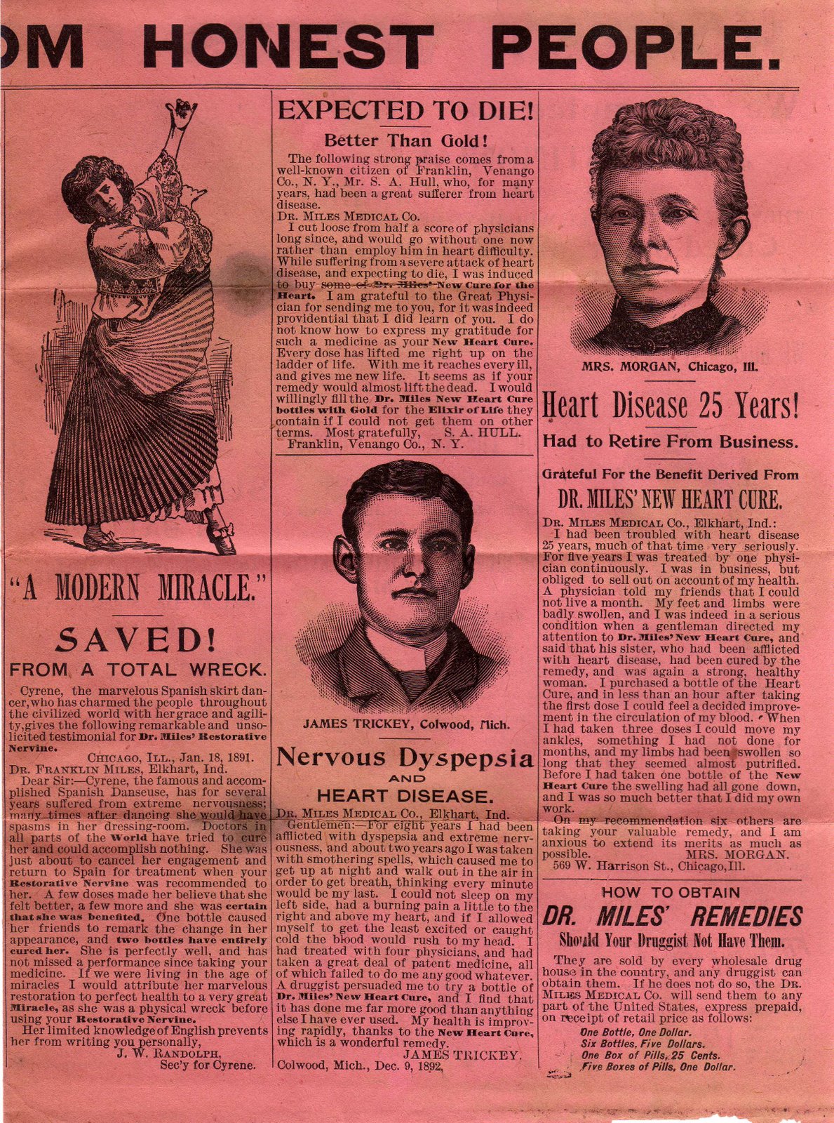 Vintage Johnstown: Vintage Ad Page - abt 1892