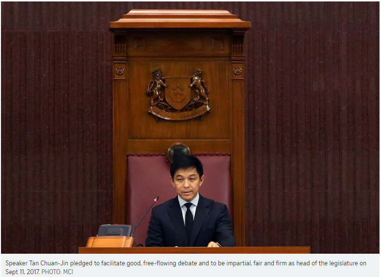 If Only Singaporeans Stopped to Think: Tan Chuan-Jin to be Speaker of ...