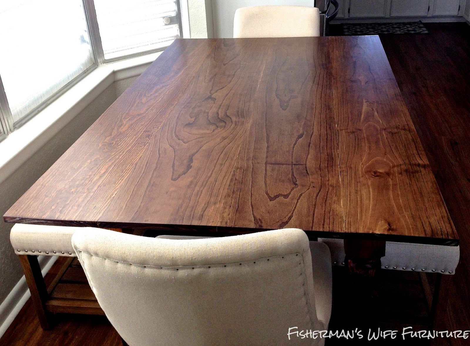Fisherman's Wife Furniture: DIY Dining Room Table