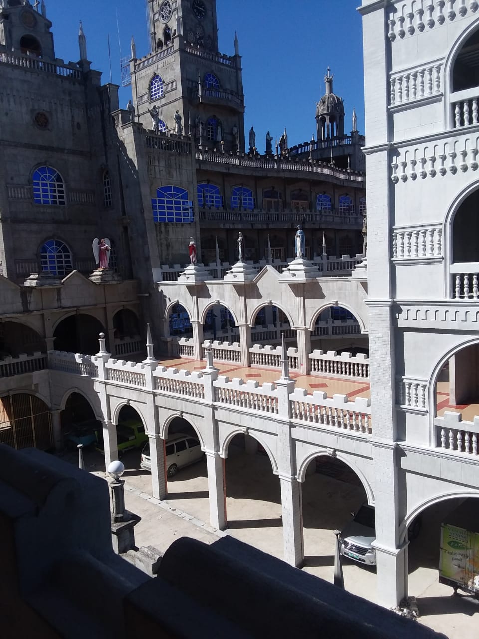 Known as Cebu’s Castle Church, the Simala Shrine