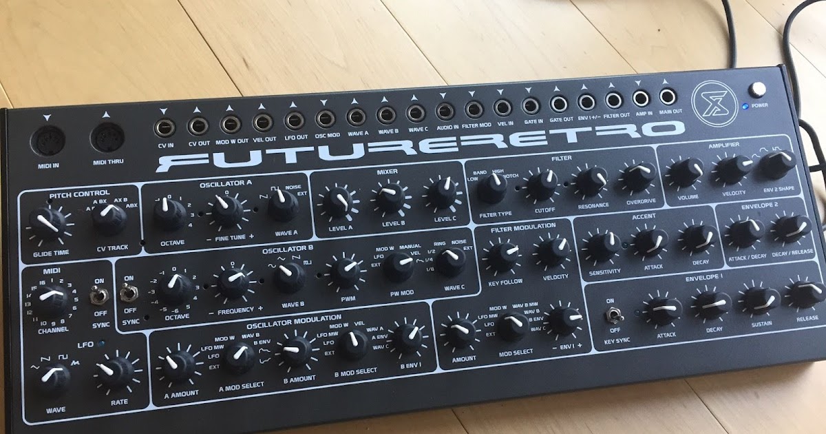 MATRIXSYNTH: Future Retro XS Semi-Modular Analog Synthesizer SN FRXS207