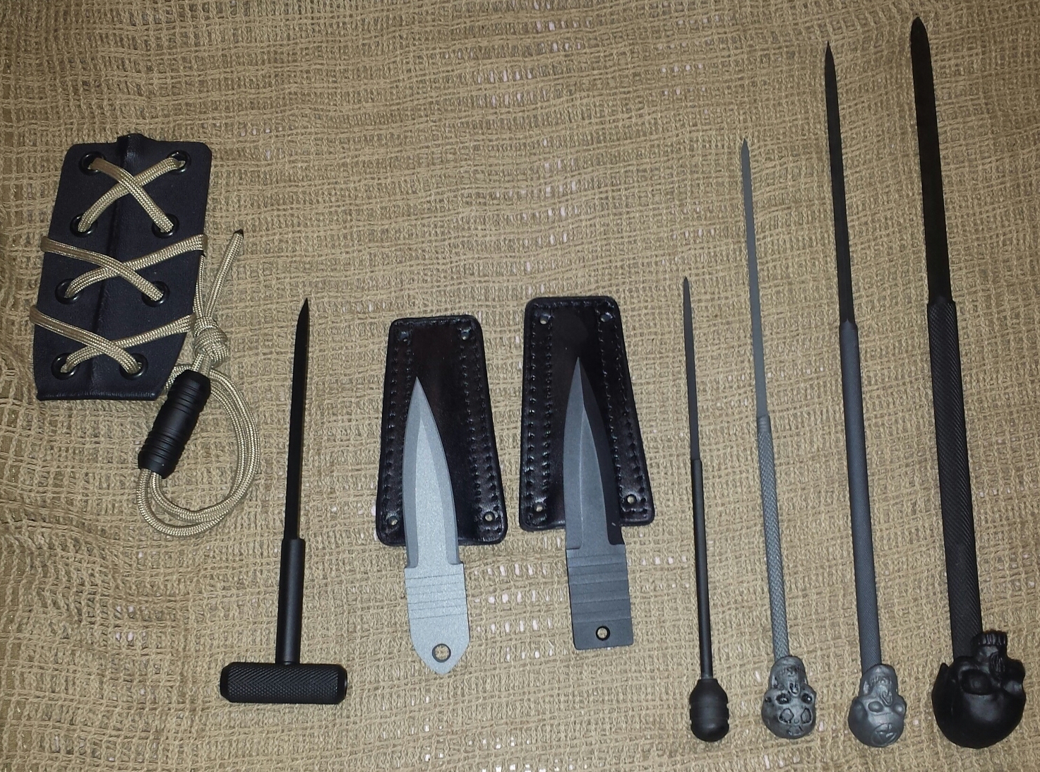Cloak and Dagger WW2 Clandestine Tools: OSS / SOE Reproduction Knives ...