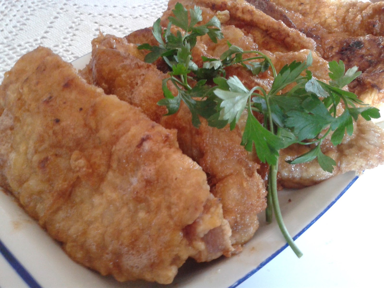 Mickinakuhinja: POHOVANE SVINJSKE ŠNICLE NA ULJU ILI U RERNI