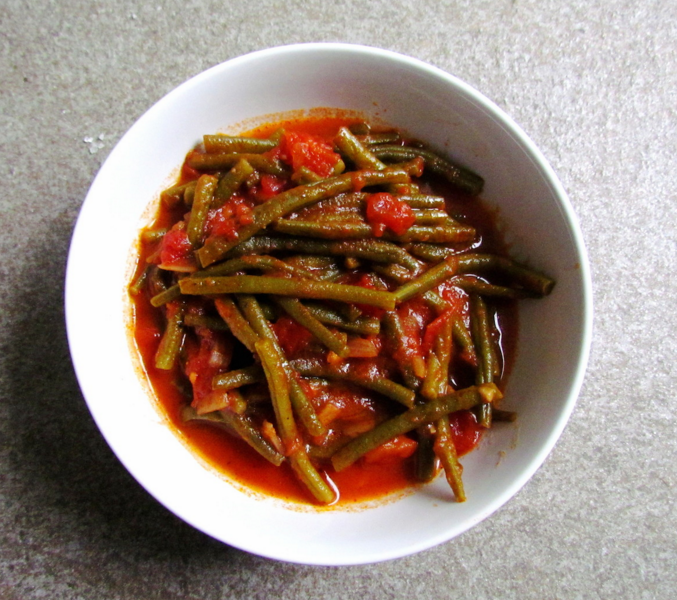 Haricots verts a la sauce tomate | Cuisine Sans Gluten