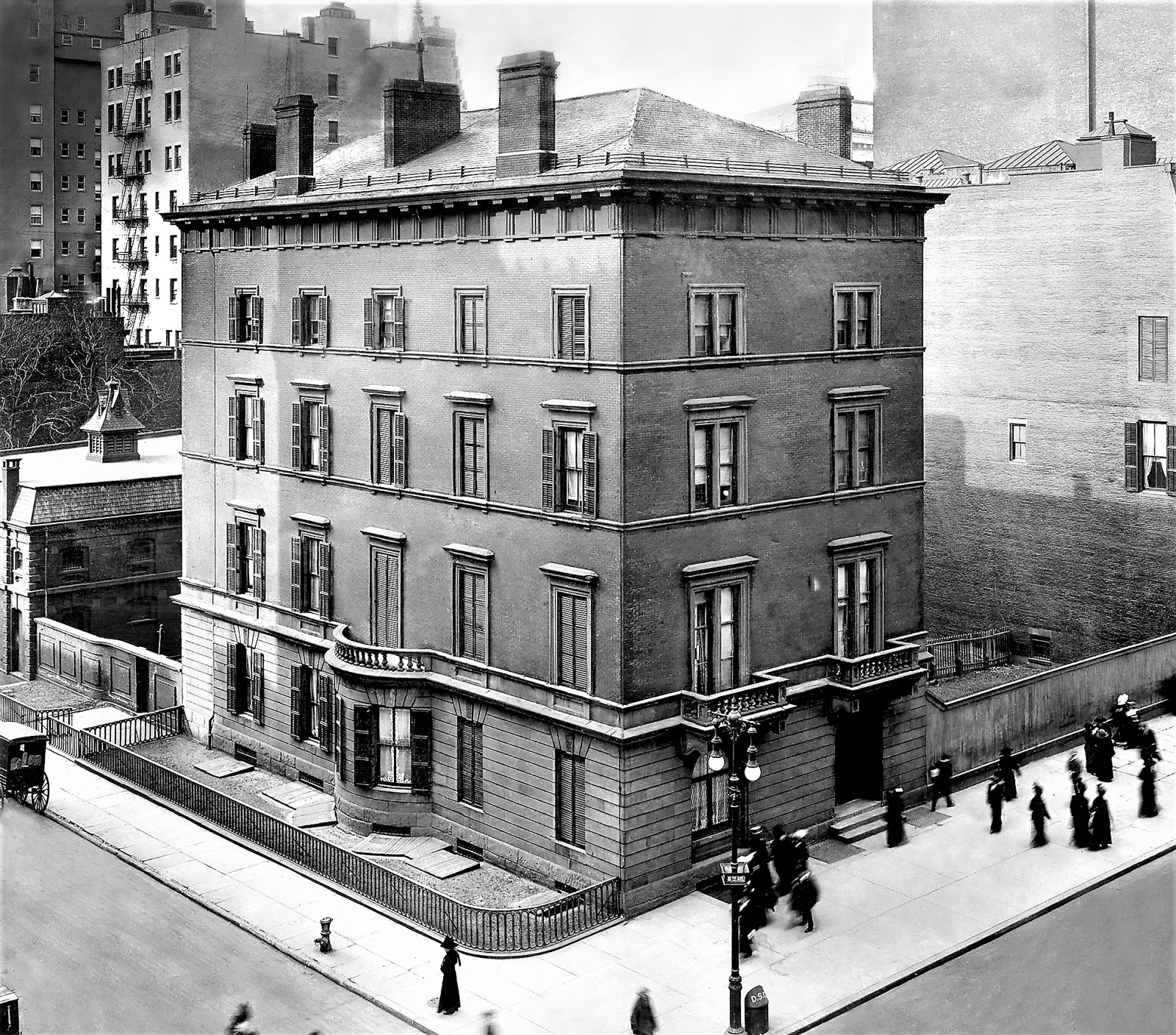 Daytonian in Manhattan: The Lost John D. Wendel Mansion - 442-444 Fifth ...