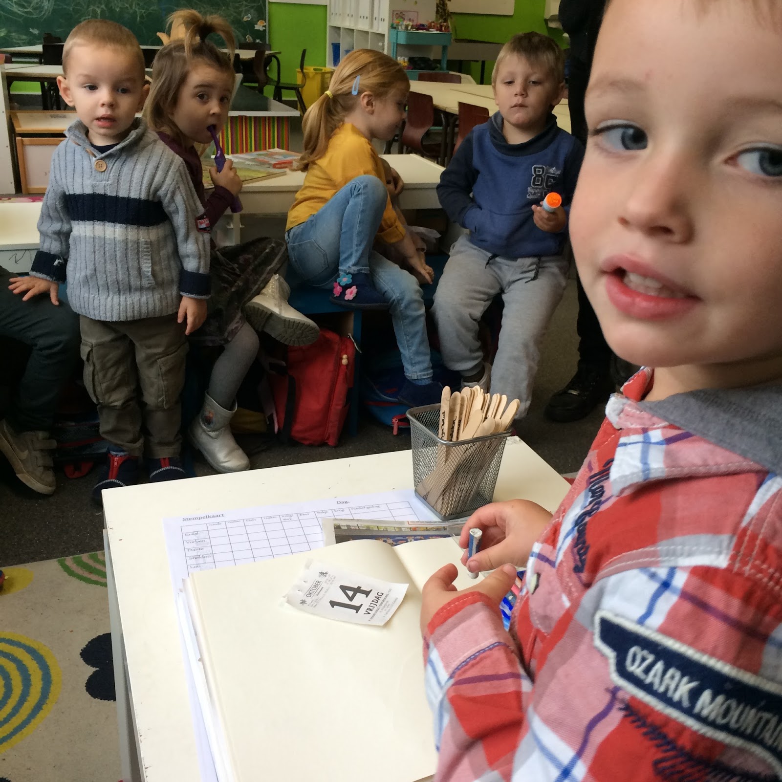 On the MOVE - klas Ann: Een rustige dag met heel wat werkjes