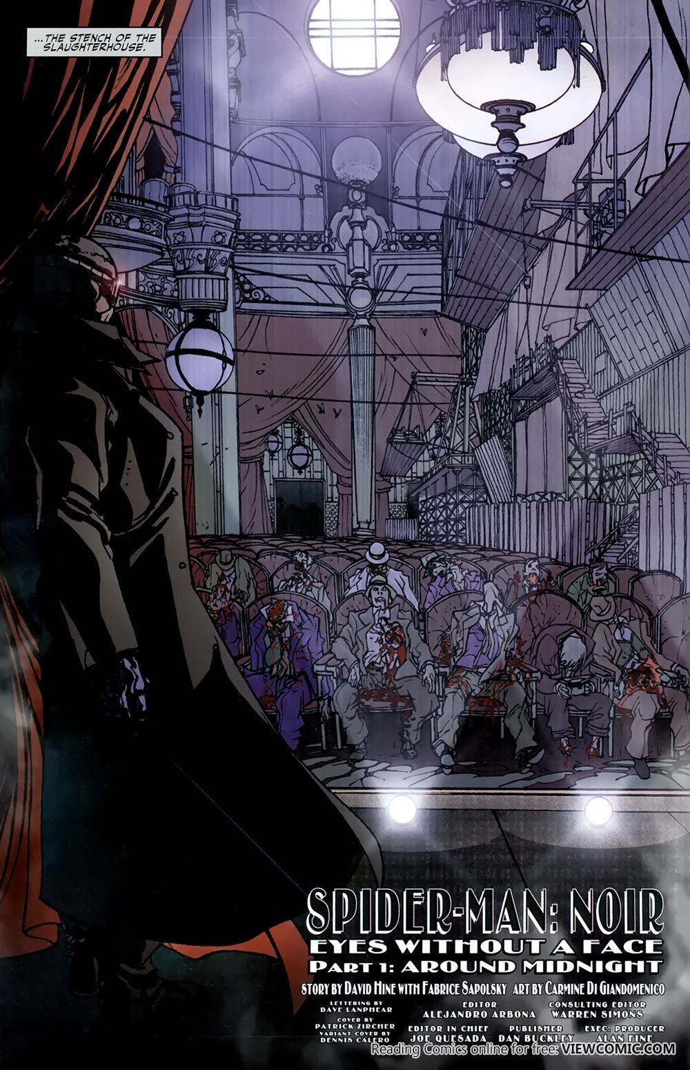 Spider Man Noir: Eyes Without A Face