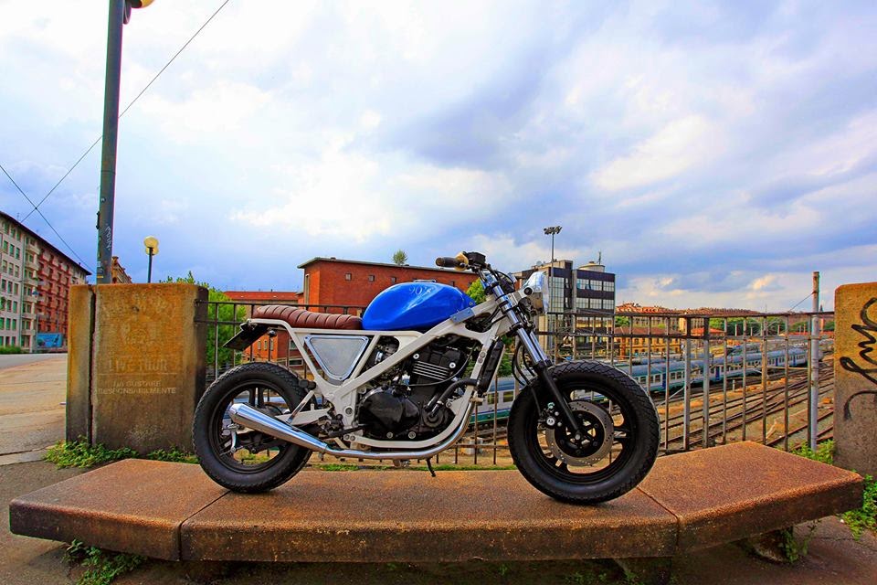 GPZ 500 BY Meccaniche Jorgos - RocketGarage - Cafe Racer Magazine