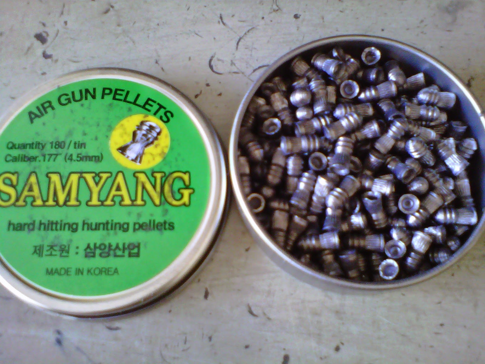 GUNS AND HOBBIES: PELURU SENAPAN ANGIN CALL.177/4,5mm