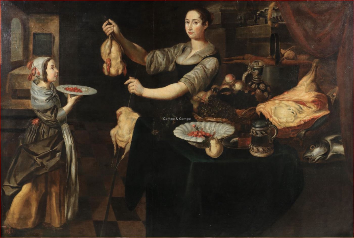 The Auction Augur: "Circle of Jan Baptist II Saive'' is copy after ...