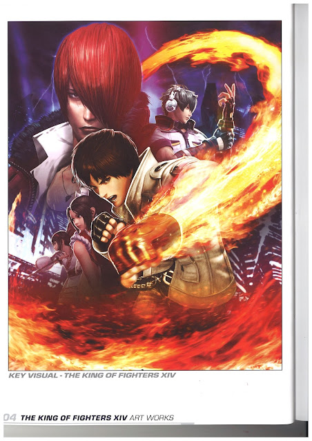 The King Of Fighters Ever: KOF XIV ART BOOK OFICIAL (SCAN)