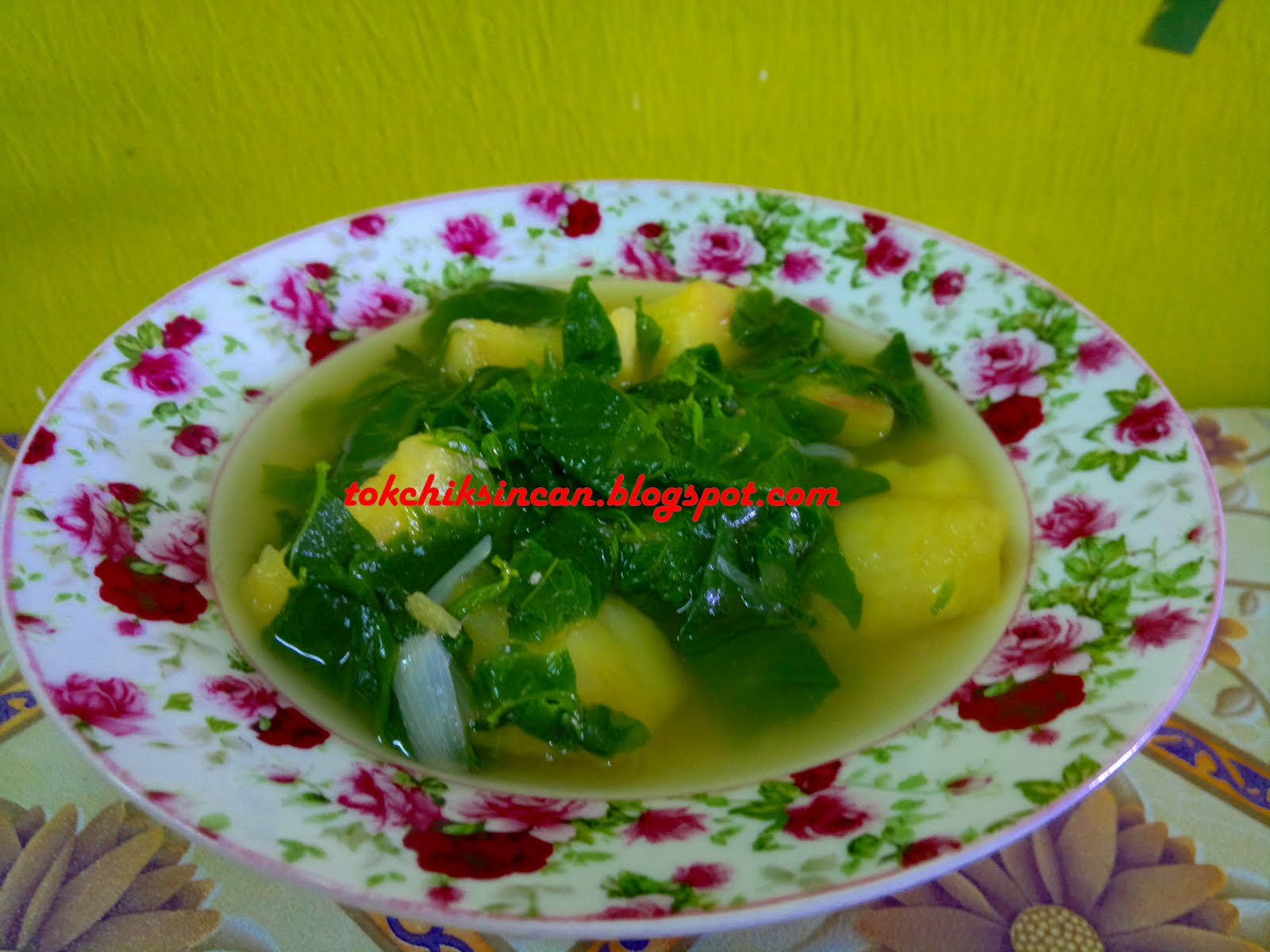 DENAI BERBISIK: sayur bening pucuk manis