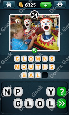 PicWords Level 34 Answers ~ Doors Geek