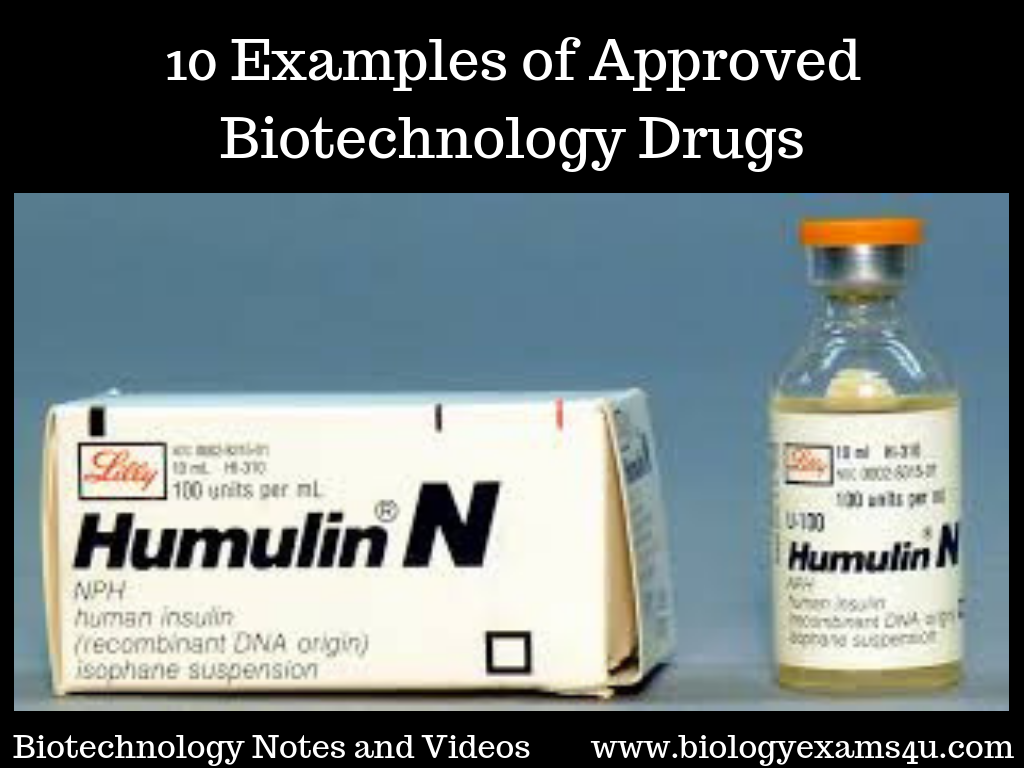 10 Examples of Approved Biotechnology Drugs - Biotechnology Notes