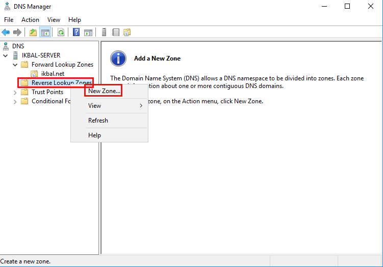 Konfigurasi DNS | Instalasi Dan Cara Membuat DNS | Pada Windows Server 2016 Konfigurasi DNS | Instalasi Dan Cara Membuat DNS | Pada Windows Server 2016