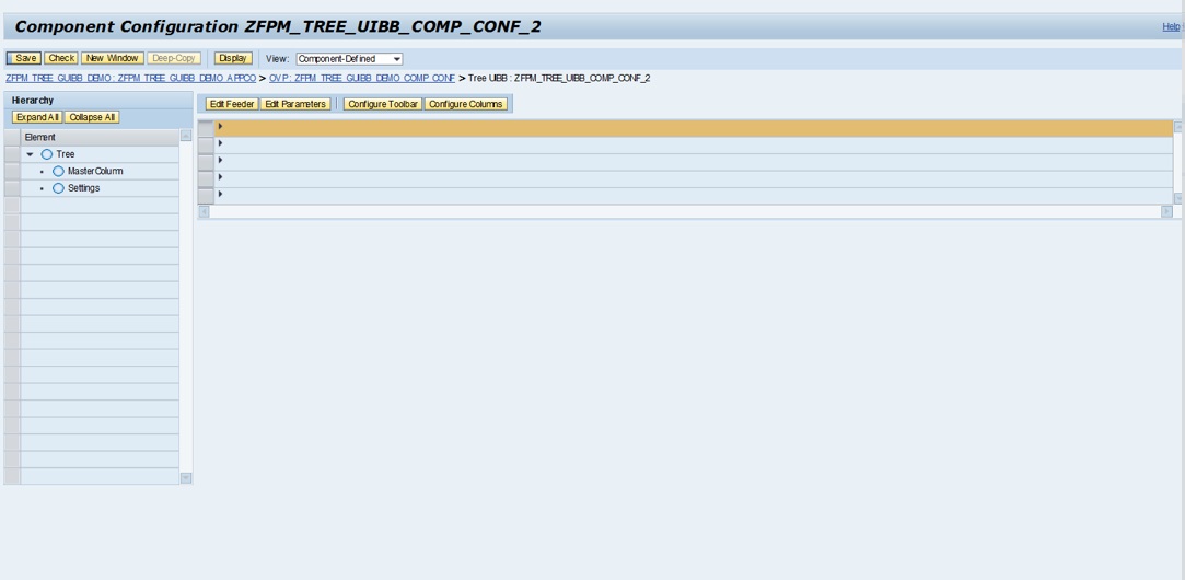 SAP ABAP Central: How to create FPM Tree UIBB – Detailed steps with ...