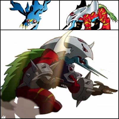 Veemon Line Sethmon ~ MEU×DIGIMON