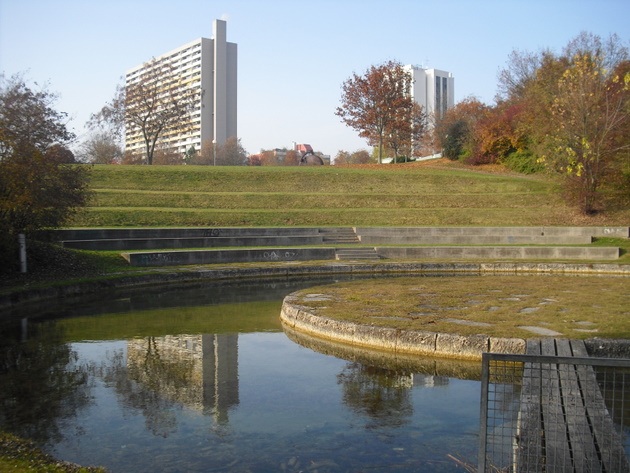 Wege in der Region Stuttgart: Stadtpark in Leonberg
