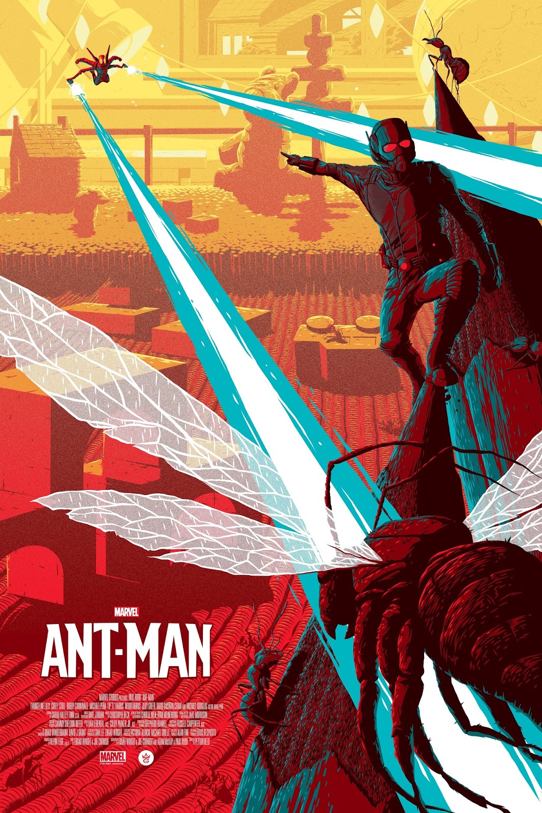 INSIDE THE ROCK POSTER FRAME BLOG: Florey Ant-Man Poster Release From ...