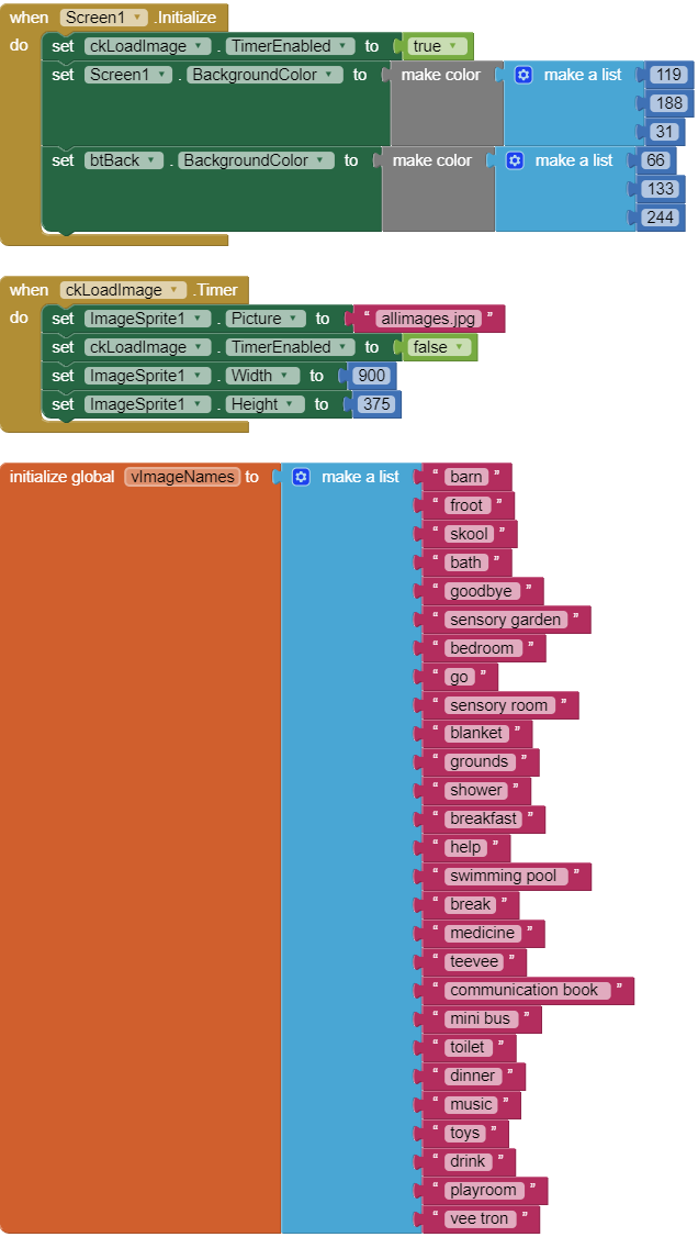 AI2 Inventor Forum News: Canvas/ImageSprite Grid inside an Arrangement ...