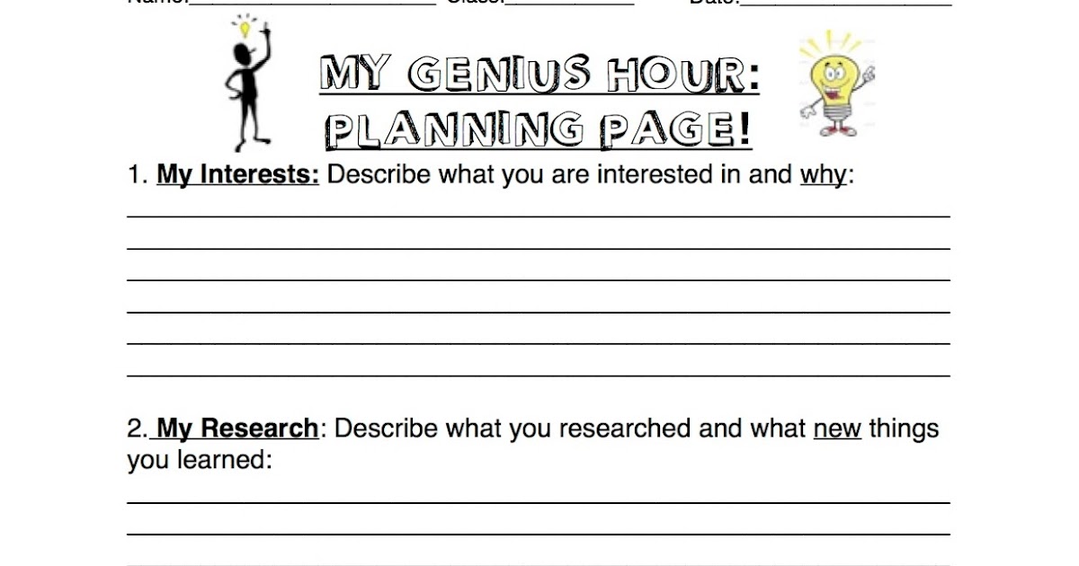 Jamestown Elementary Art Blog: 5th Grade Genius Hour Project!