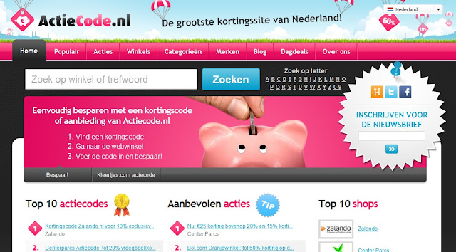 Actiecode.nl, een website vol korting - Beautyill