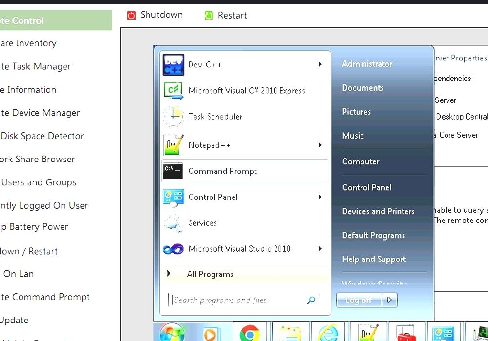 Comparison Of Remote Desktop Software - Free Computer Remote Control ...