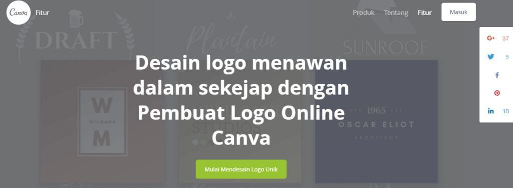 15+ Situs Untuk Membuat Desain Logo Online Gratis - Kumpulan Tutorial