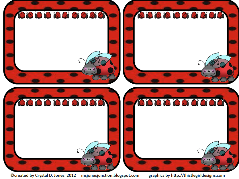 Ms. Jones' Junction: ClassroomTheme, Communication Binder, Ladybug ...