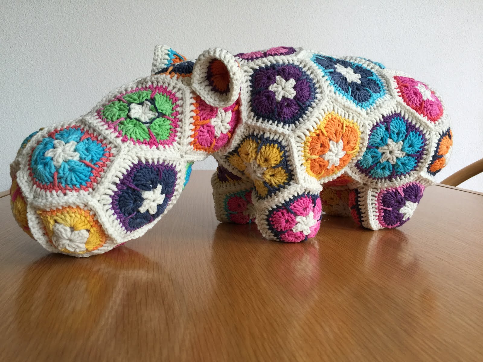 Renske Creatief: Heidi bears hippo project, Hippo is AF