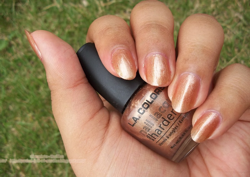 Chocolate Truffle Nails: L.A.Colors - Topaz -Nail Polish Review- -Swatches-
