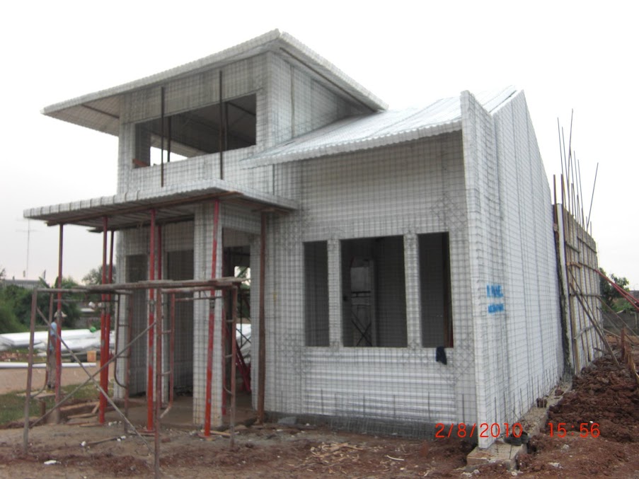 Strong Building with Polyfoam Materials | Architecture and Design