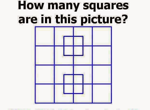 Project Phi: Miscellaneous 2-1: How many Shapes, Part 1: How many Squares?