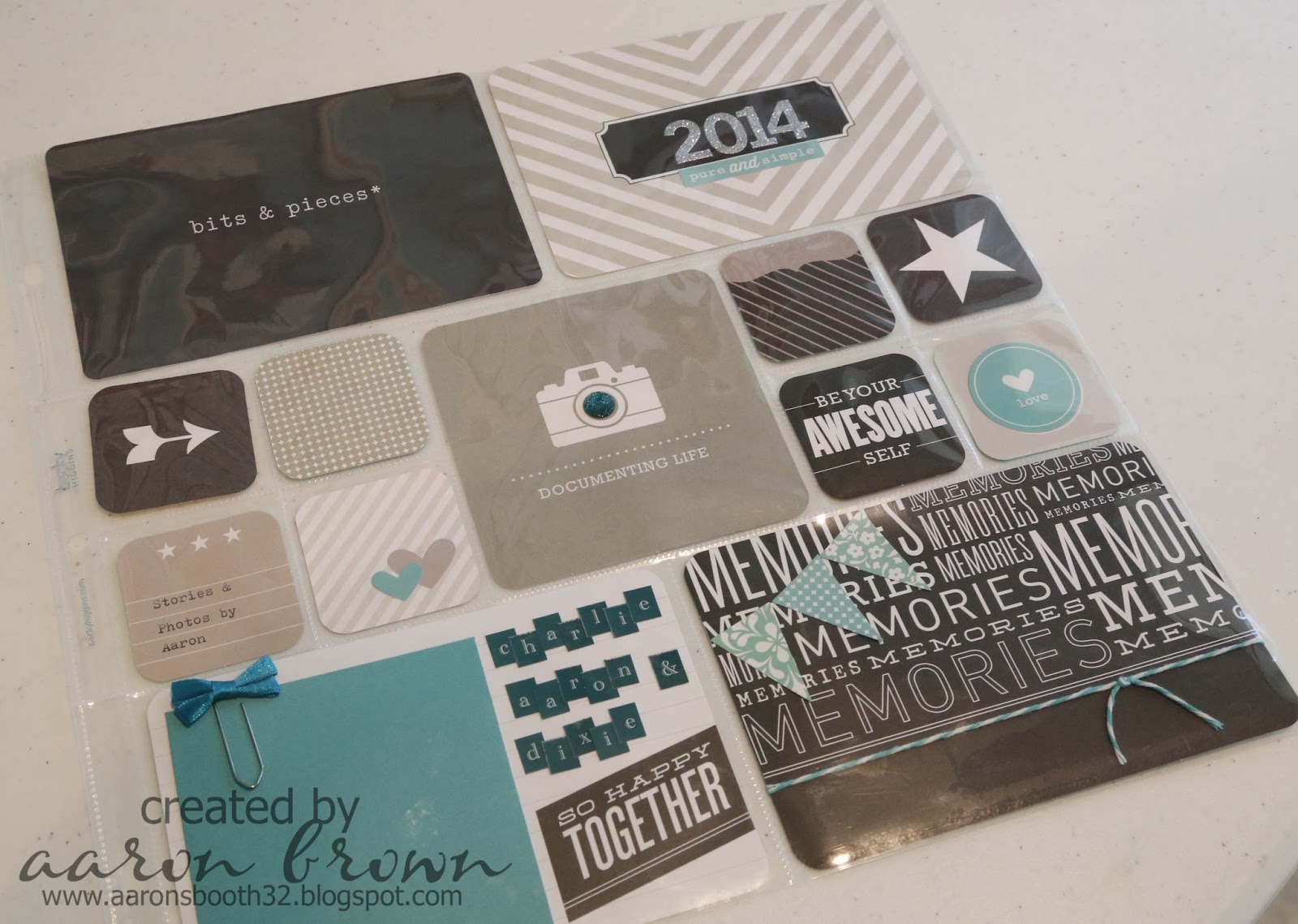 Booth #32: 2014 Project Life Cover Page