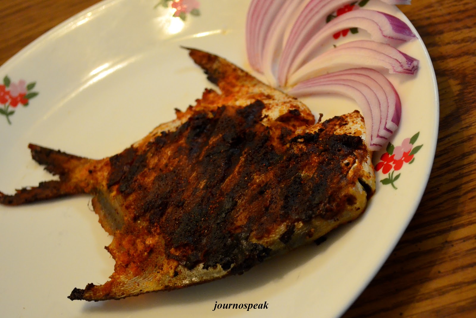 Grilled Pomfret for a weeknight !!! - JOURNOSPEAK