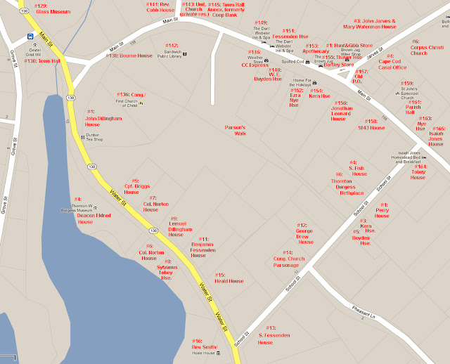 Sandwich Walking Tours: Tour 1: Town Center