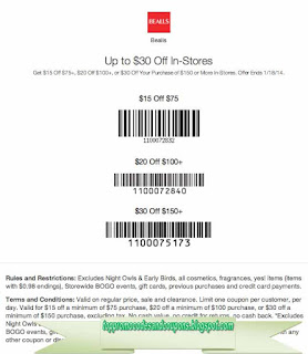 Free Promo Codes and Coupons 2023: Bealls Coupons