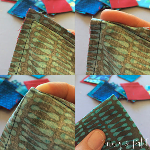 How to make the Pine Cone quilt technique | Mary & Patch