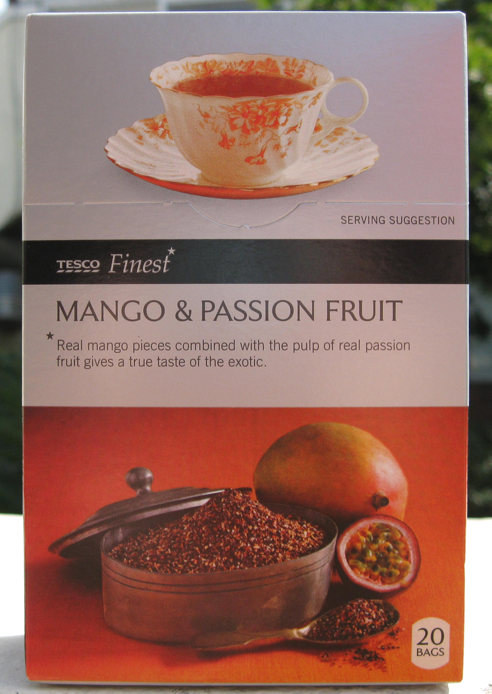 Tea: Tesco - Mango & Passion fruit