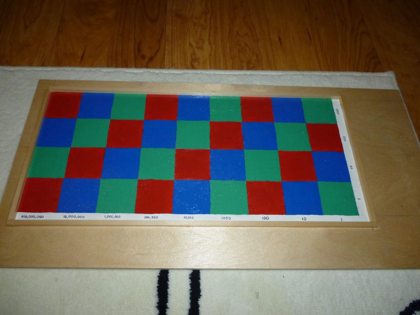 DIY Montessori Checkerboard | Rivendell Academy