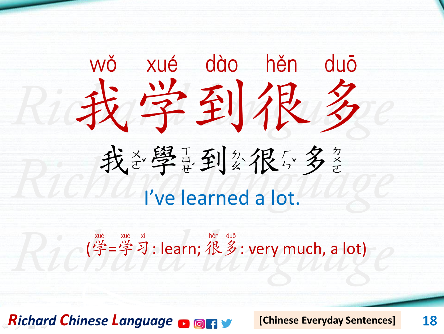 Richard Chinese: The Best Way to Learn Chinese: 22 Useful Chinese Daily ...