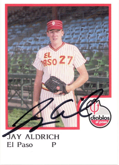 1986 PROCARDS PROJECT: JAY ALDRICH