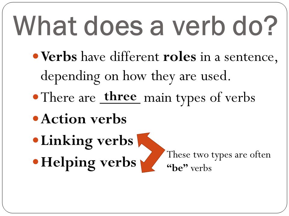 What are the Verb? - Grammar